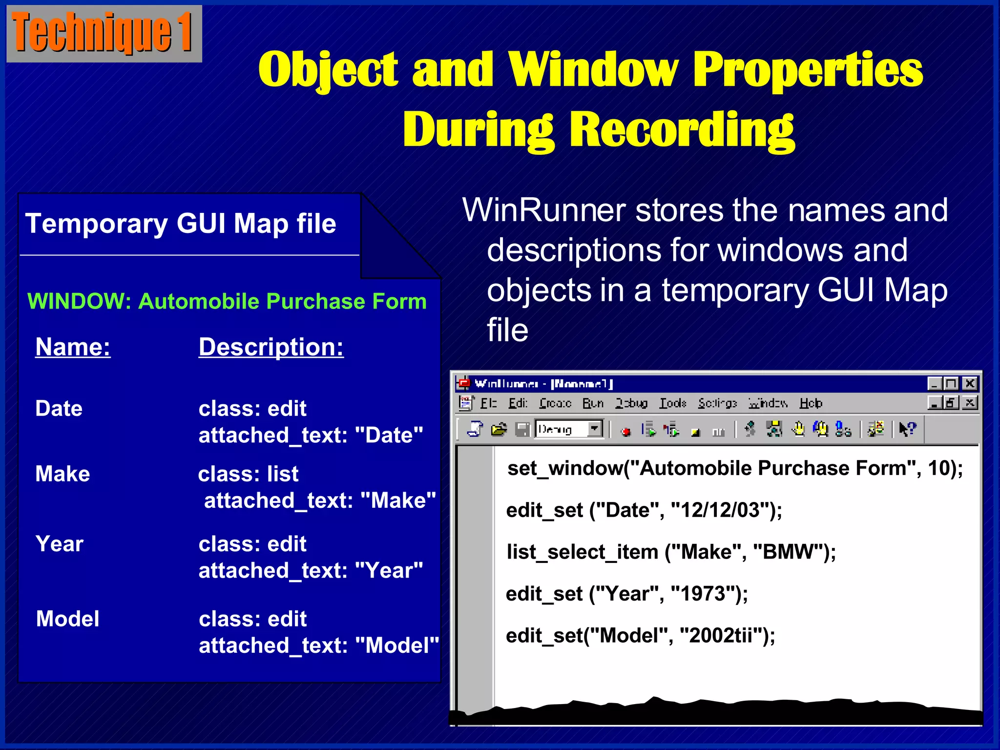 WinRunner Training | PPT