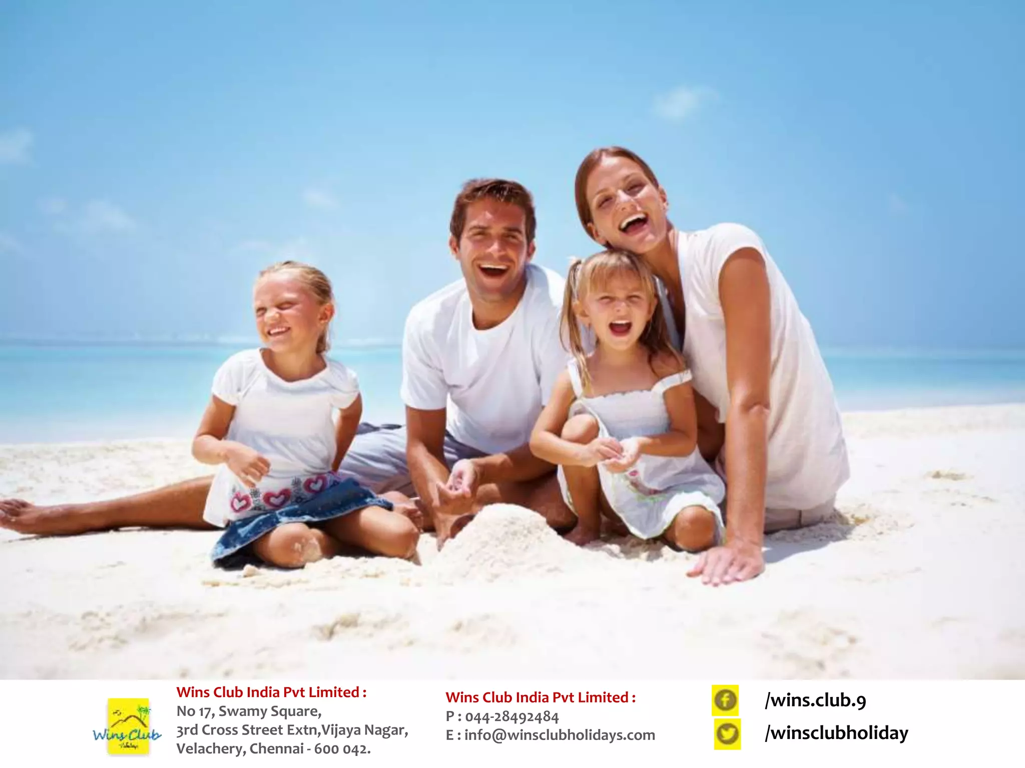 Wins club holidays | PPT