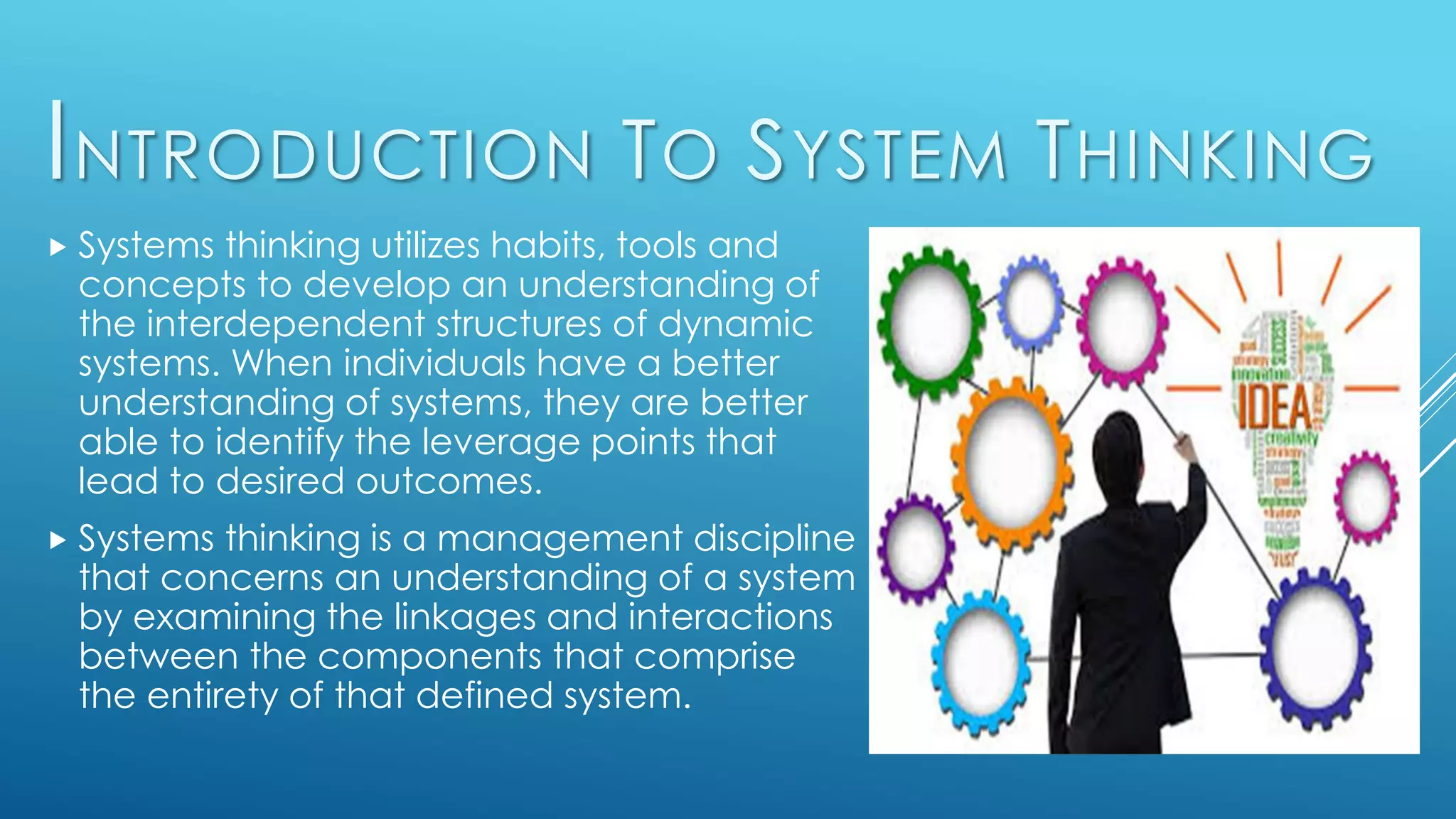 System Thinking & Design Thinking | PDF