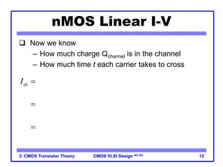 CMOS Transistor | PPT