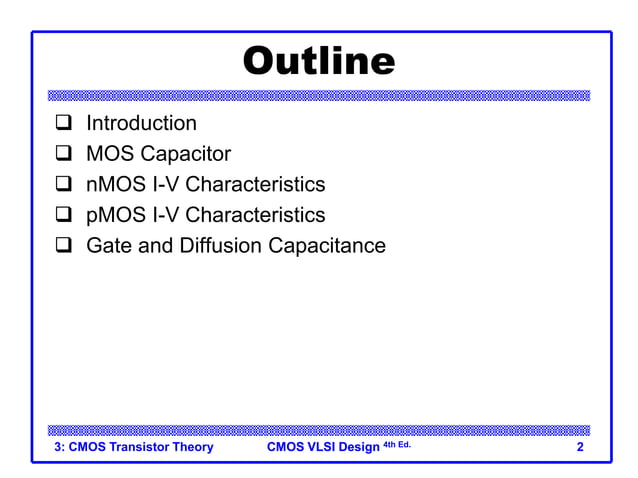 CMOS Transistor | PPT | Computer Networking | Computing