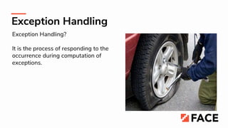 STS4022 Exceptional_Handling | PPT