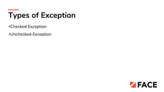 STS4022 Exceptional_Handling | PPT