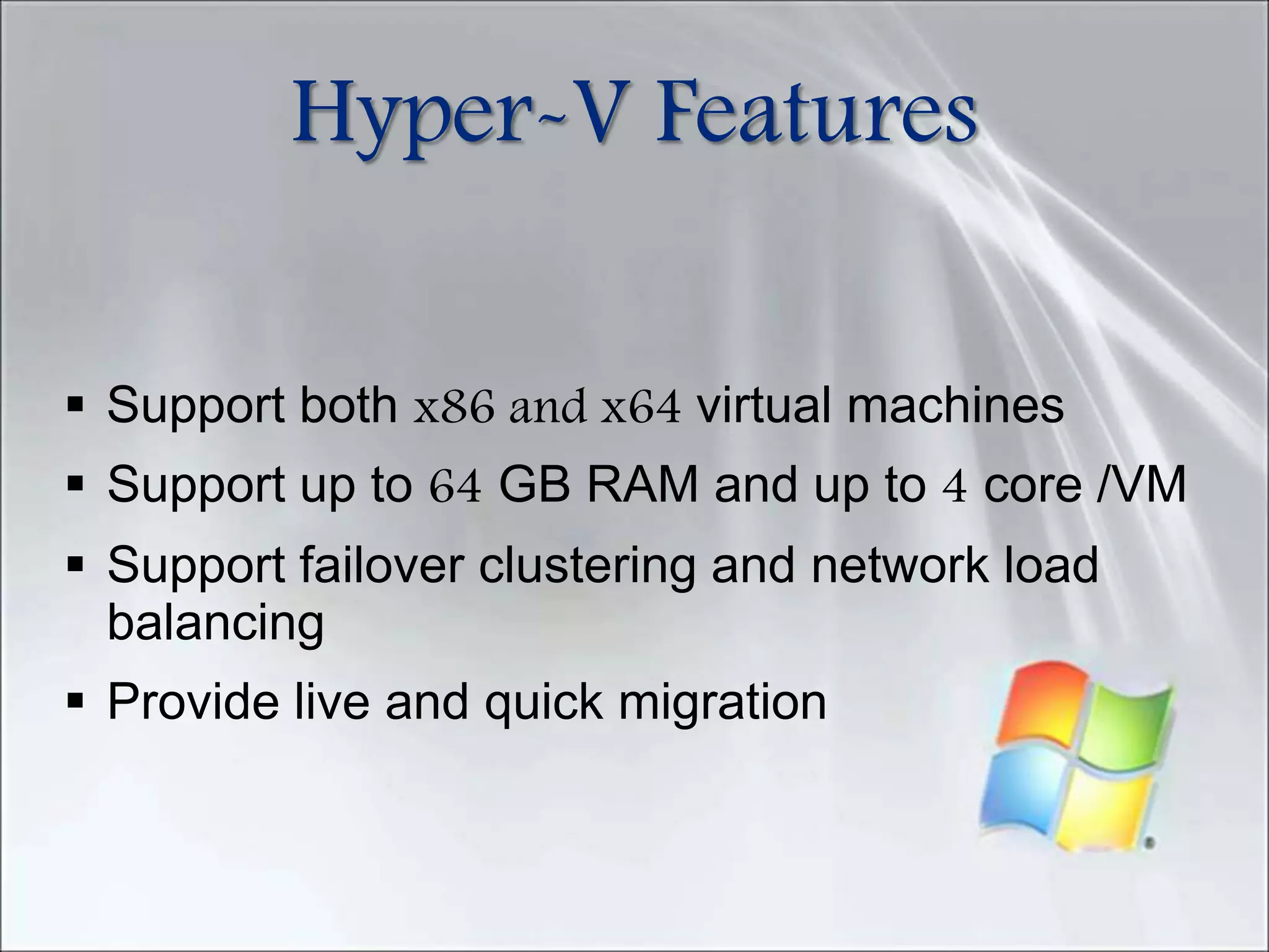 Windows Server 2008 Virtualization Pptx