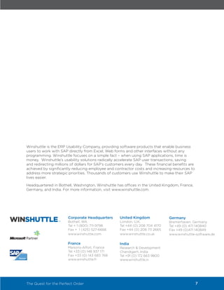 Winshuttle perfect order-whitepaper-en | PDF