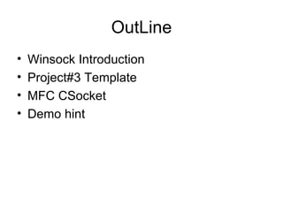 Winsock | PPT