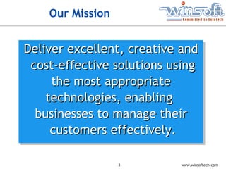 Winsoft Corporate Introduction | PPT