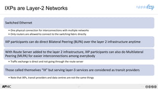 WINS: Peering and IXPs | PPT