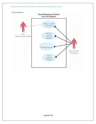 Systems Analysis and Design | Final Project | PDF