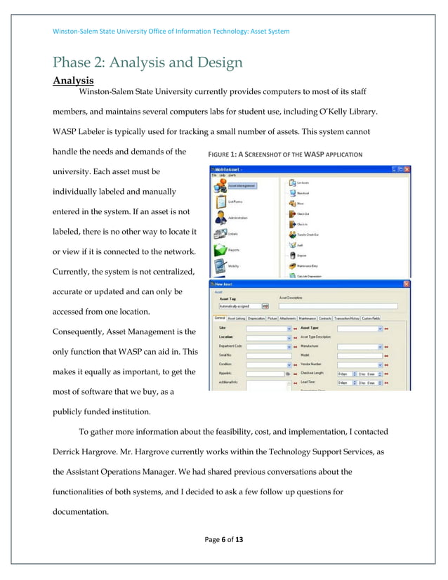 Systems Analysis and Design | Final Project | PDF | IT and Internet Support | Internet