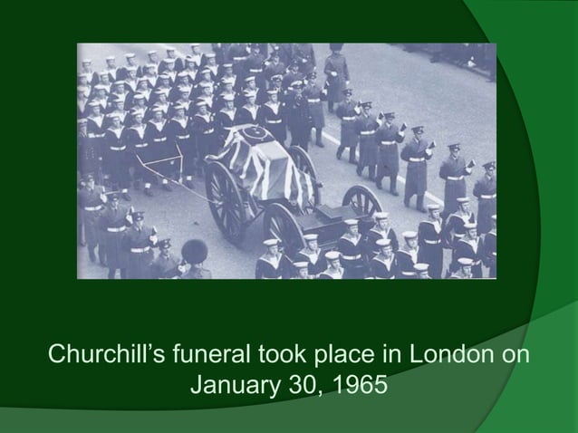 Winston Churchill - History | PPTX | Death, Injury, or Military ...