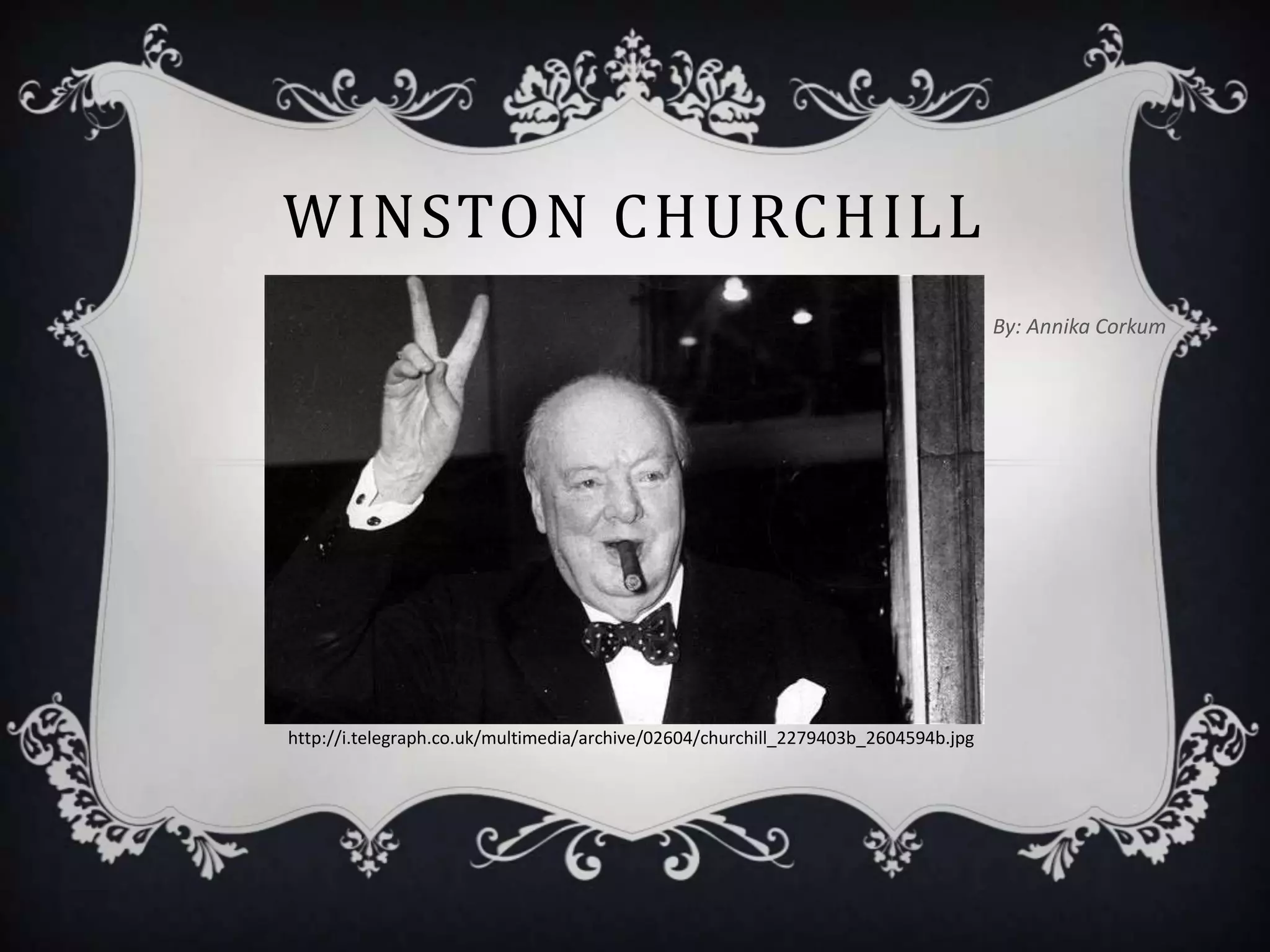 Winston Churchill during WWI | PPTX