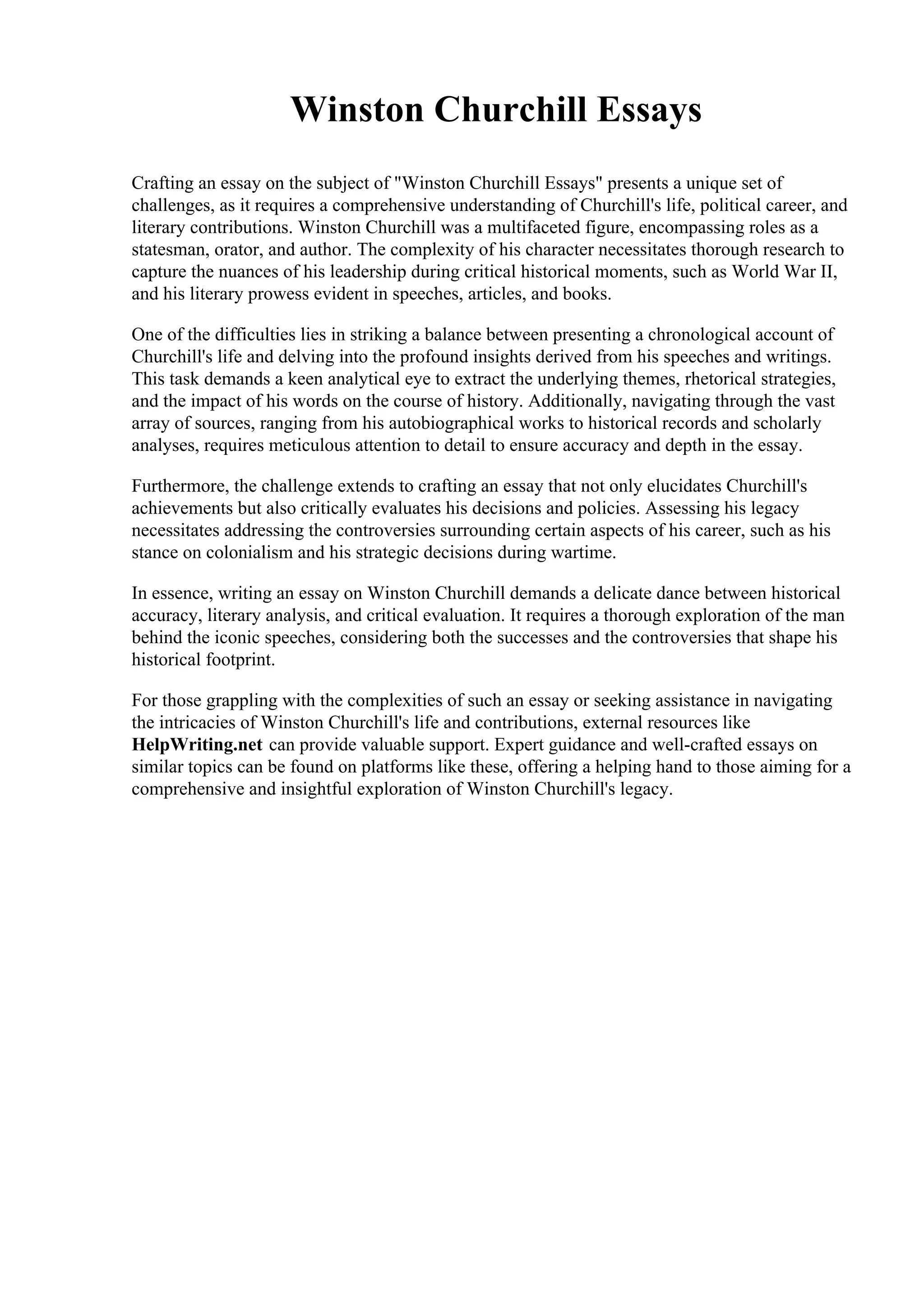 Winston Churchill Essays.pdf