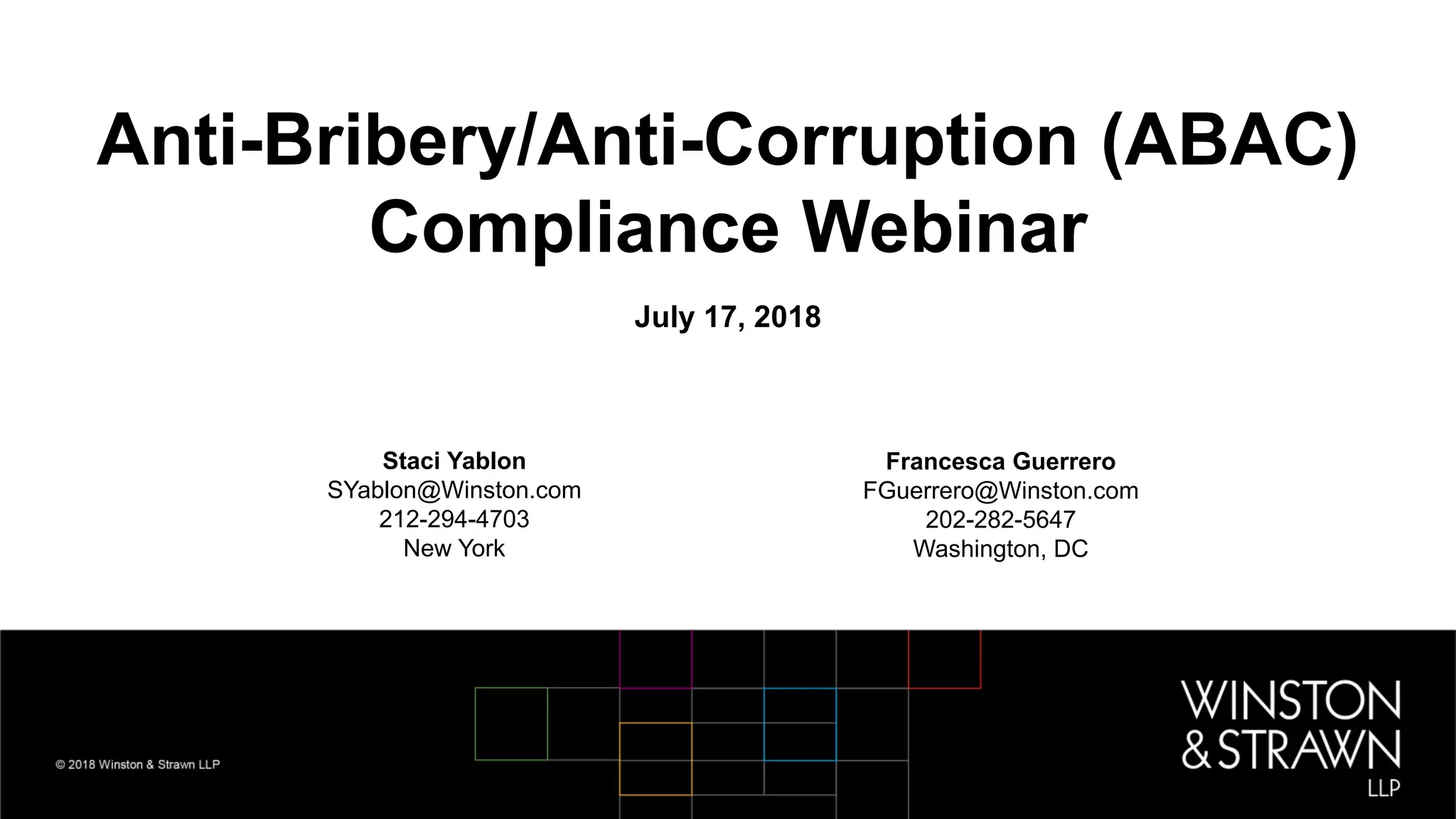 Best Practices for Anti-Bribery and Anti-Corruption (ABAC) Compliance | PDF