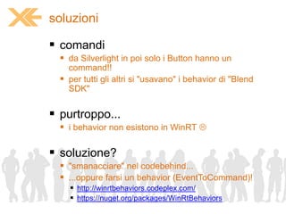 Model-View-ViewModel con Windows Store Apps | PPTX