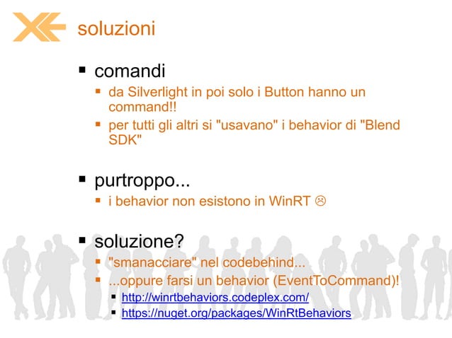 Model-View-ViewModel con Windows Store Apps | PPTX