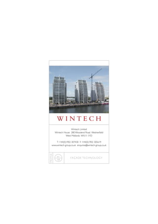 Wintech Group Brochure | PDF | Construction Industry | Industries