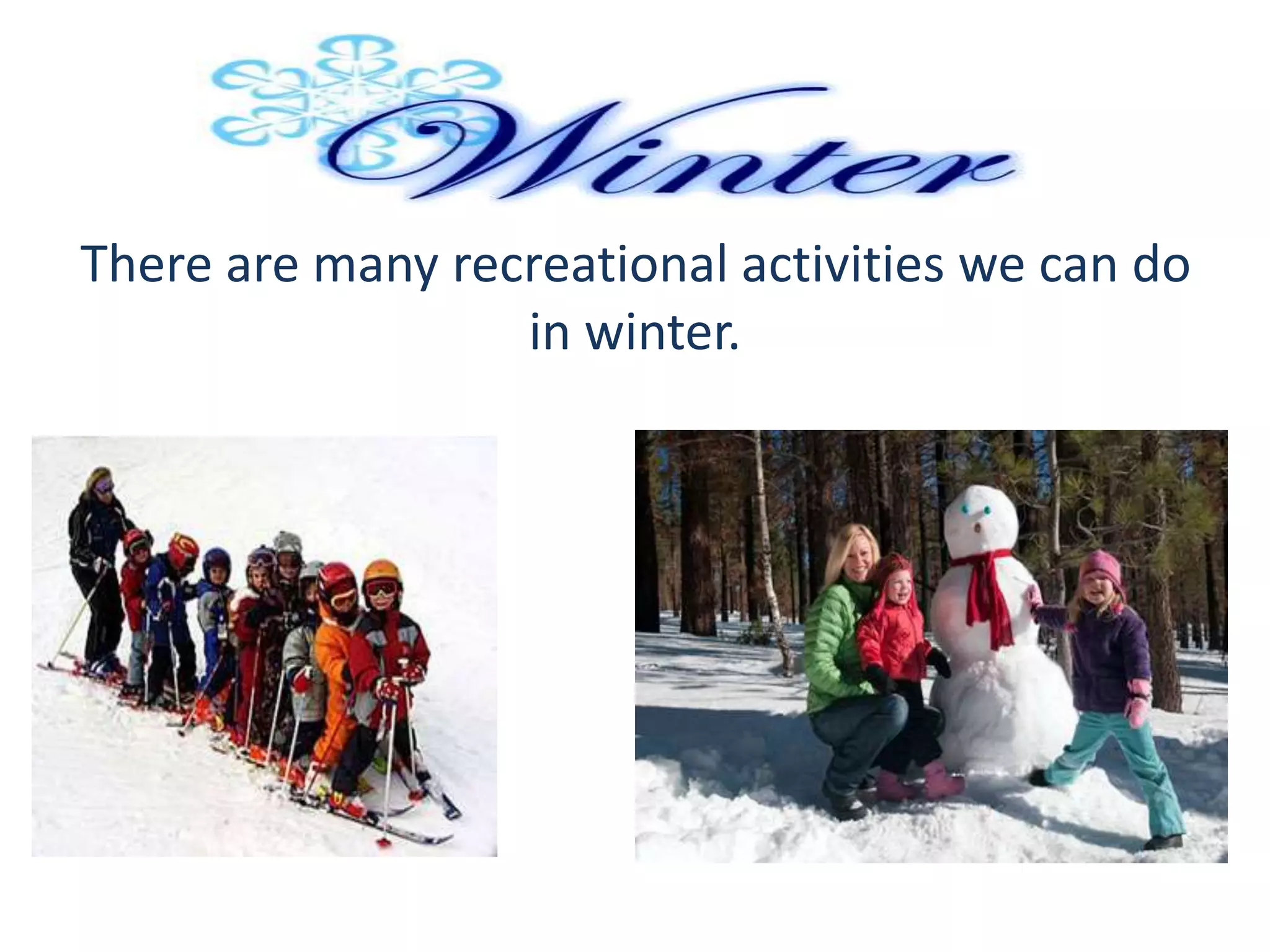 Winter | PPTX | Women\'s Clothing | Women\'s Fashion