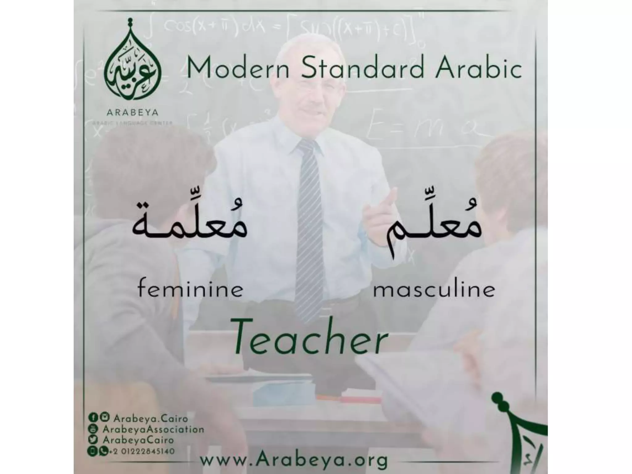 Modern standard Arabic (MSA) words and verbs | PPTX