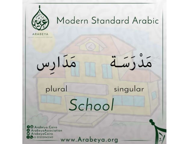 Modern standard Arabic (MSA) words and verbs | PPT