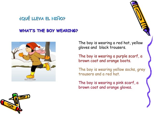 Winter clothes | PPT