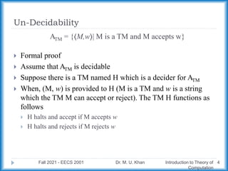 Winter 10 Lecture 2 ATM Undecidability - Formal Proof.pptx