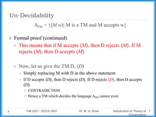 Winter 10 Lecture 2 ATM Undecidability - Formal Proof.pptx