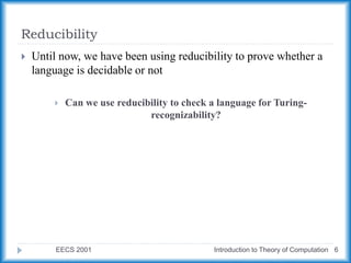 Winter 12 Lecture Mapping Reducibility.pptx