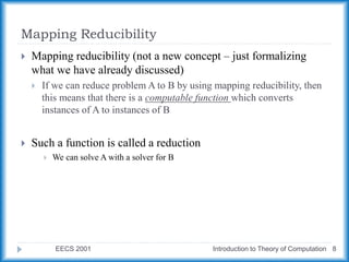 Winter 12 Lecture Mapping Reducibility.pptx