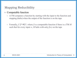 Winter 12 Lecture Mapping Reducibility.pptx