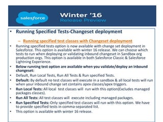 Winter16 release overview of Salesforce | PPTX | Computer Software and Applications | Computing