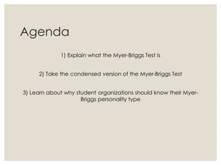 Winter 2015 Myers-Briggs presentation | PPTX