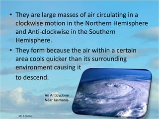 Lesson 2: Winter and Summer Anticyclones | PPT