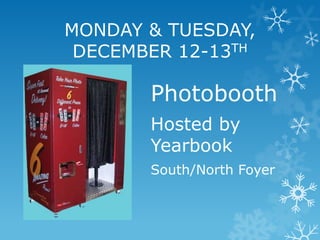 WINTER CARNIVAL SPIRIT WEEK | PPTX | Prom | Personal Celebrations ...