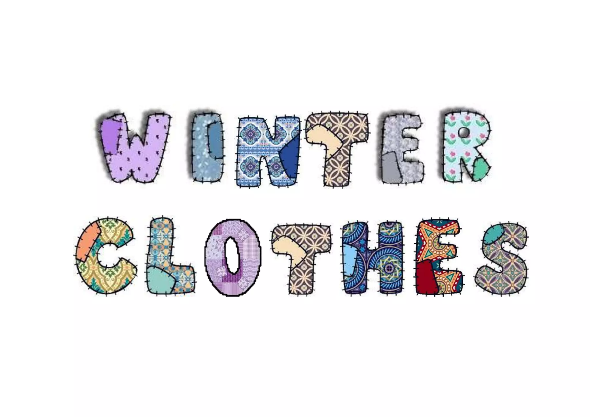 WINTER CLOTHES P4 | DOCX