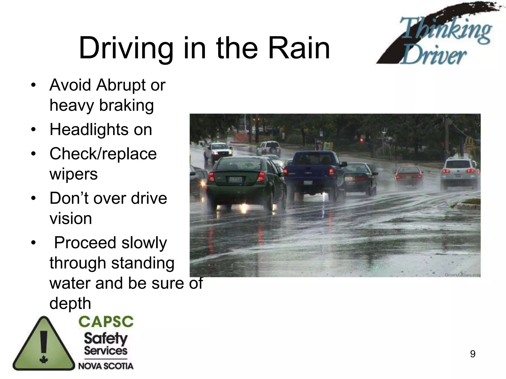 Safe Winter Driving | PPTX