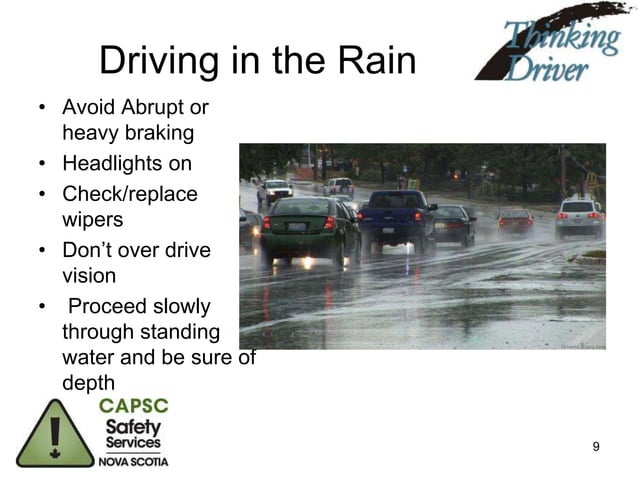 Safe Winter Driving | PPTX