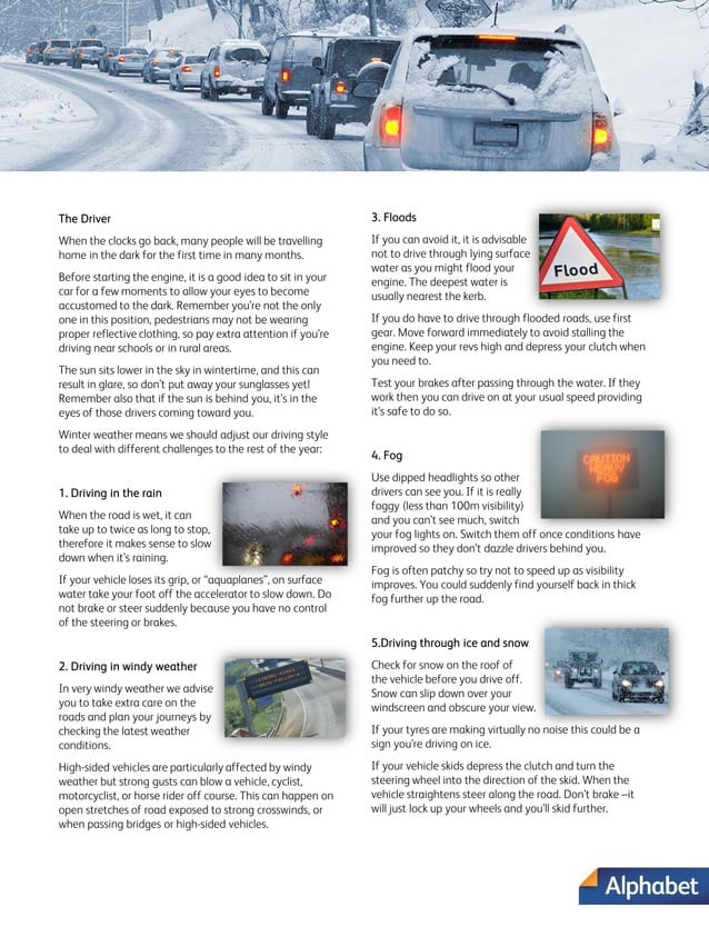 Winter driving guide | PDF