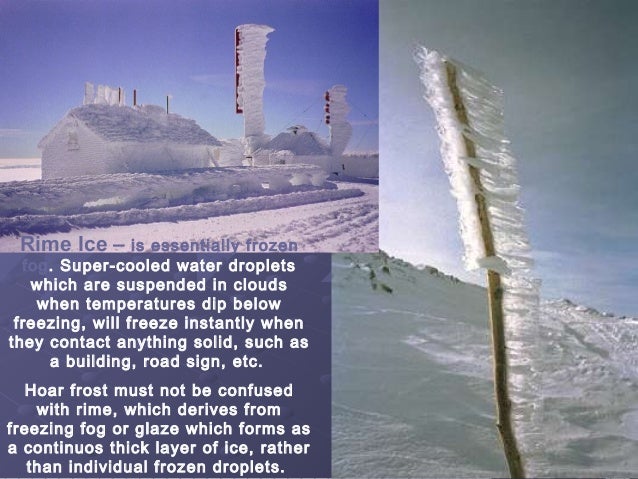 Winter ecology notes frost, snow, and ice