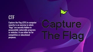 Winter Hacks CTF.pptx | Information and Network Security | Computing