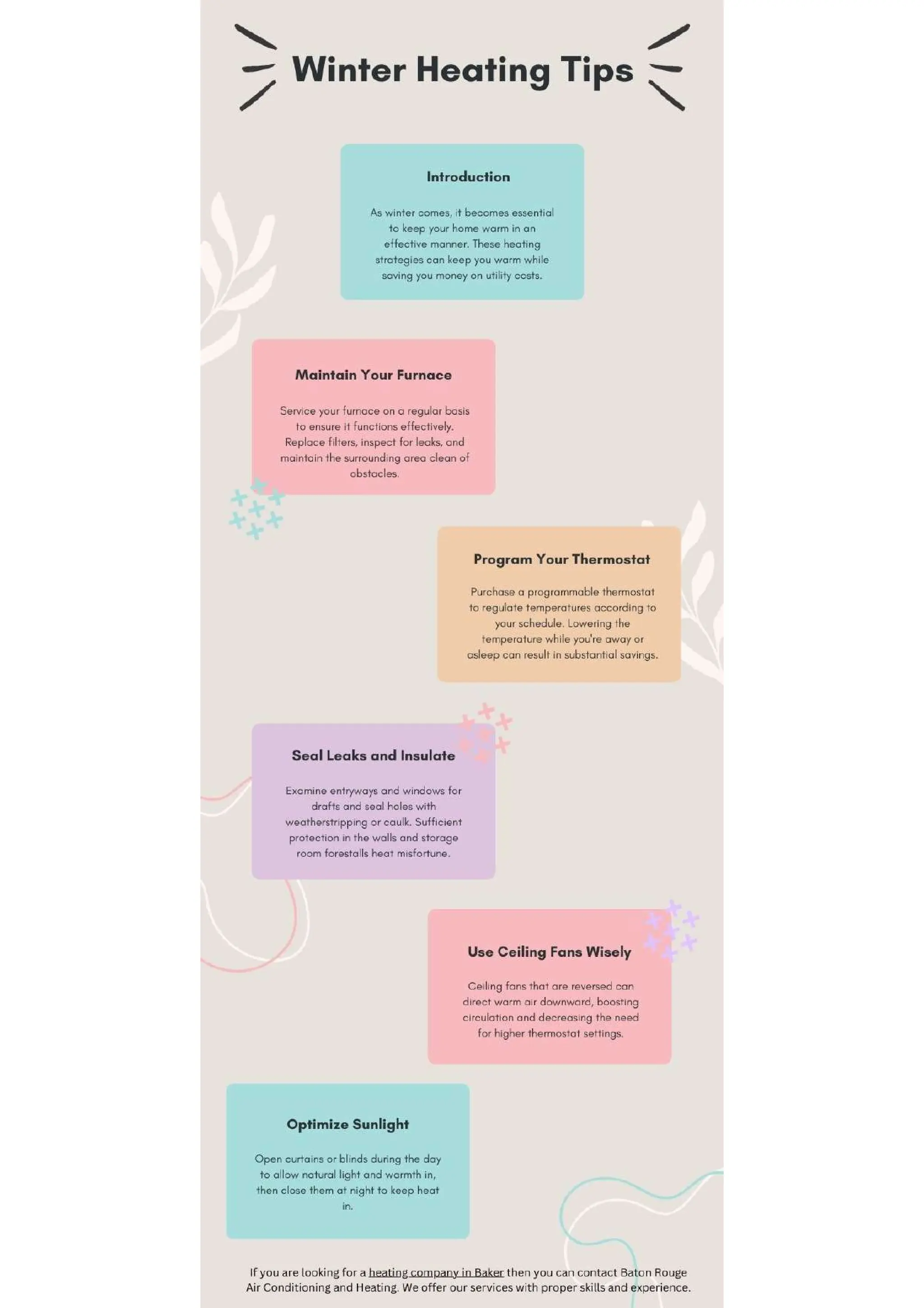 Winter Heating Tips | PDF