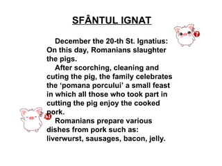 Winter Holidays in Romania ppt for education | PPT | Free Download