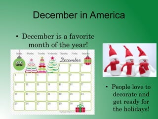 Winter holidays presentation young | PPTX