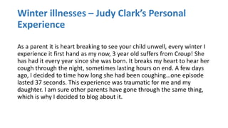 Winter Illnesses in Babies and Toddlers.pptx | Children\'s Health ...