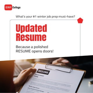 Winter Job Preparation: Essential Tips to Stay Ahead This Season | PDF