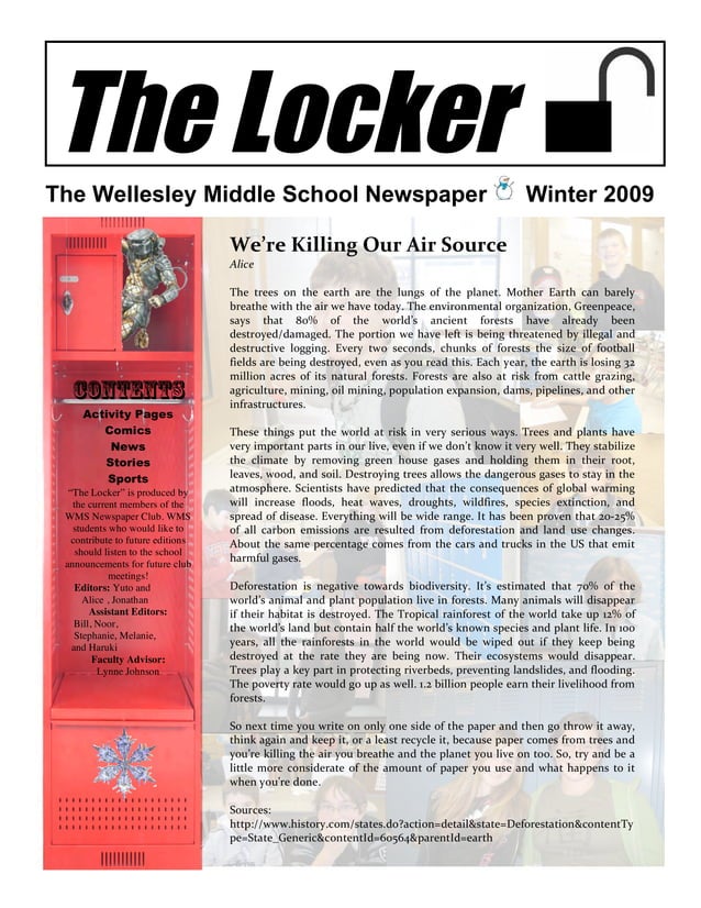 WMS Winter Locker | PDF