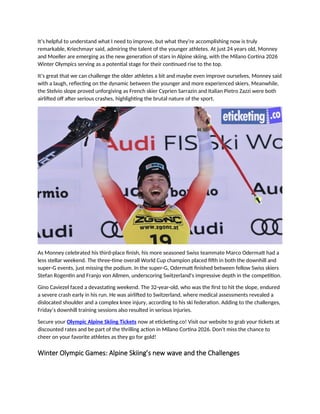 Winter Olympic 2026 A New Era for Alpine Skiing.docx