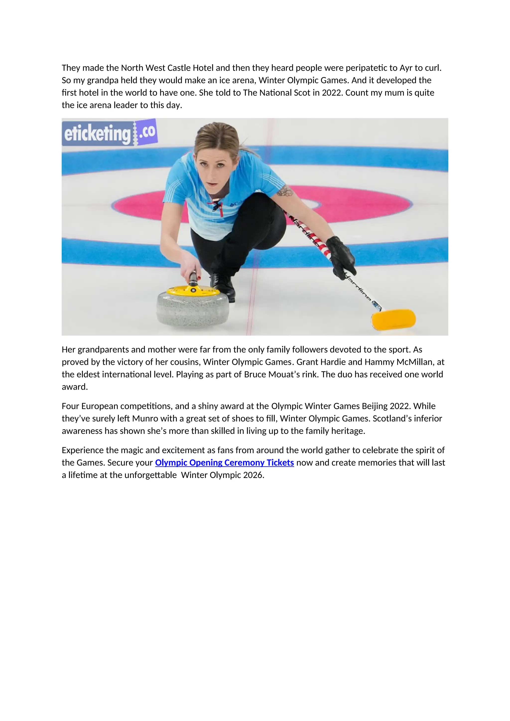 Winter Olympic 2026 Munro’s Perfect Shot Seals Gold Medal.docx