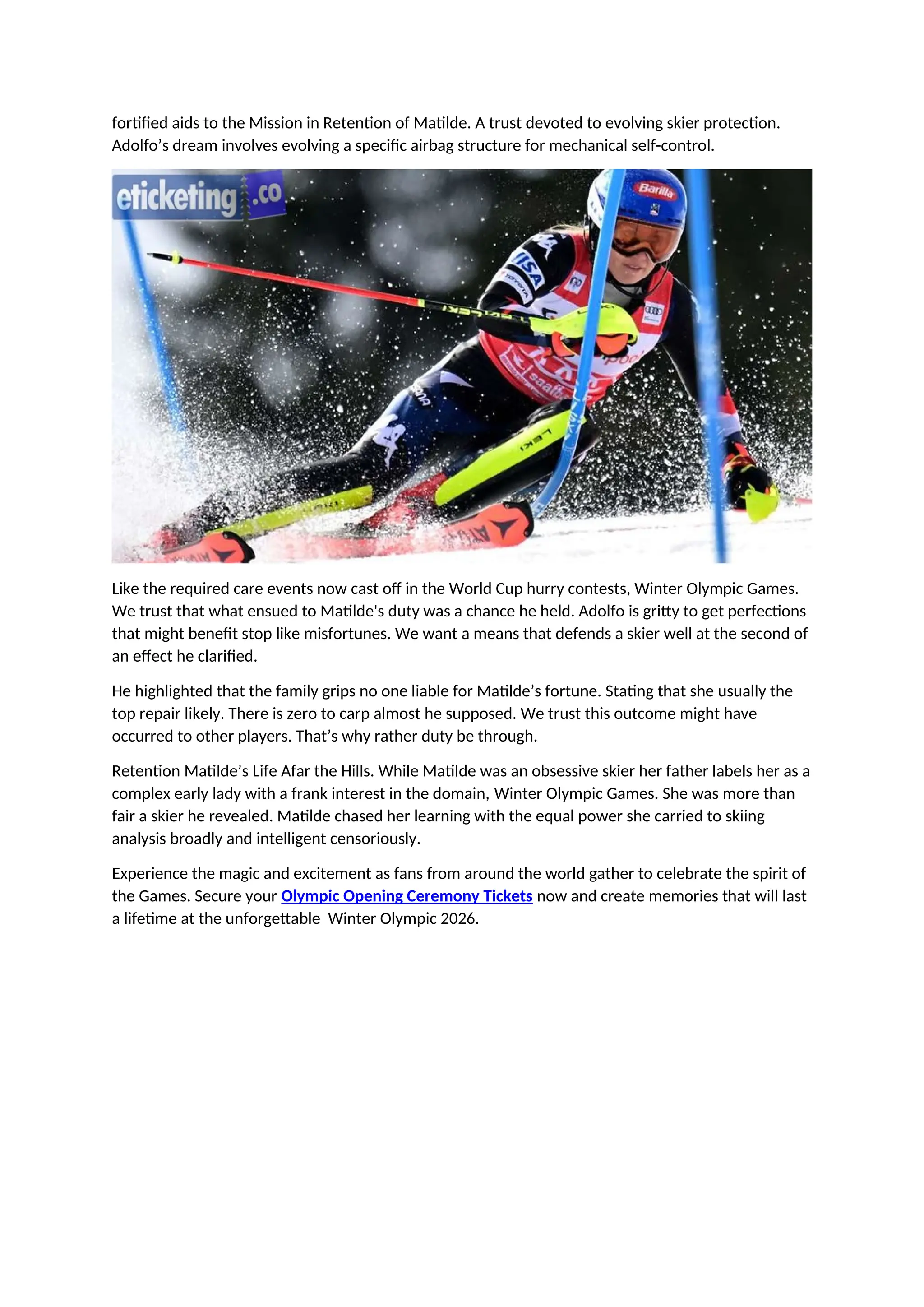 Winter Olympic 2026 Young Alpine Skier Matilde Lorenzi Dies at 19.docx