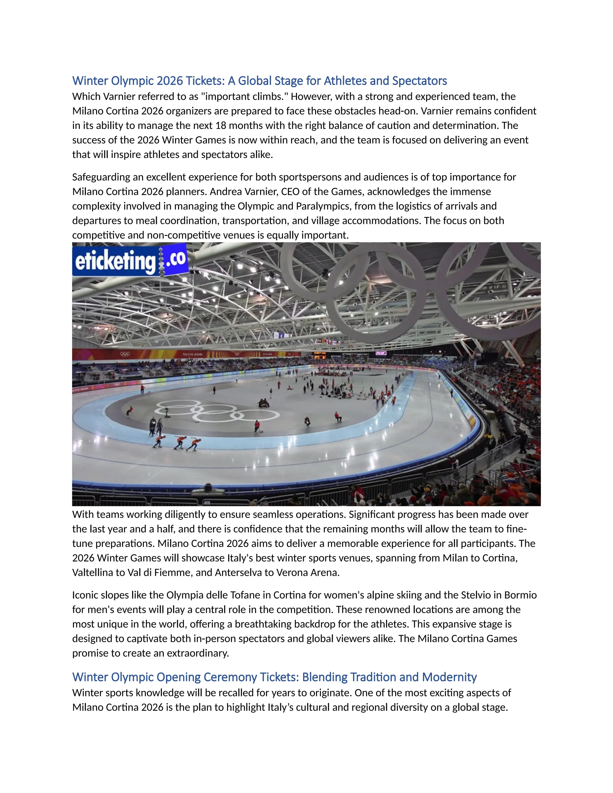 Winter Olympic Milano Cortina 2026 Paris Reflects Effect Planning ...